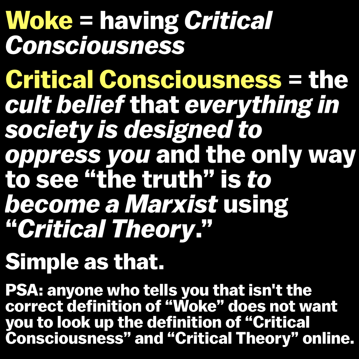 What is critical consciousness? — Rudd-O.com
