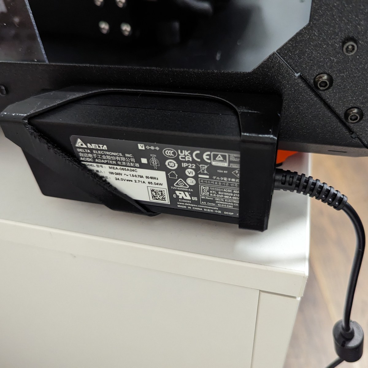 PSU mounted on the PSU holder mounted on the back of the enclosure.jpg ...